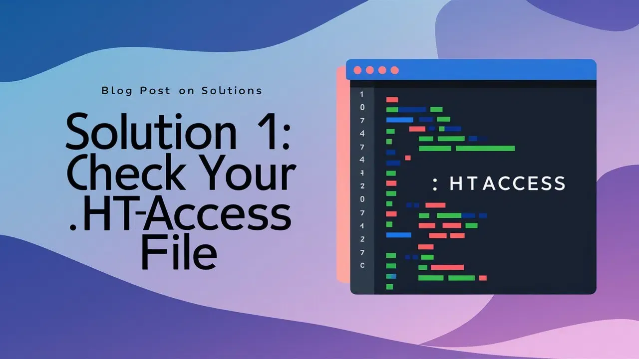 Fix the 500 Internal Server Error in WordPress: 10 Easy Solutions