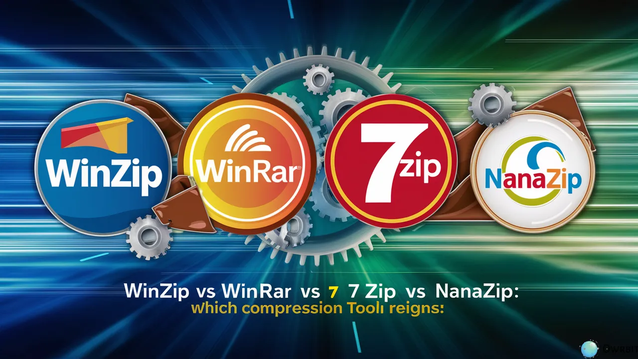 WinZip vs WinRAR vs 7-Zip vs NanaZip: Which Compression Tool Reigns?