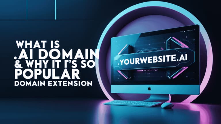 What is .ai Domain & Why it's So Popular Domain Extension